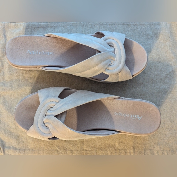 Antelope | Shoes | Antelope Flip Flop Platform Wedge Sandals C7 Hanne ...